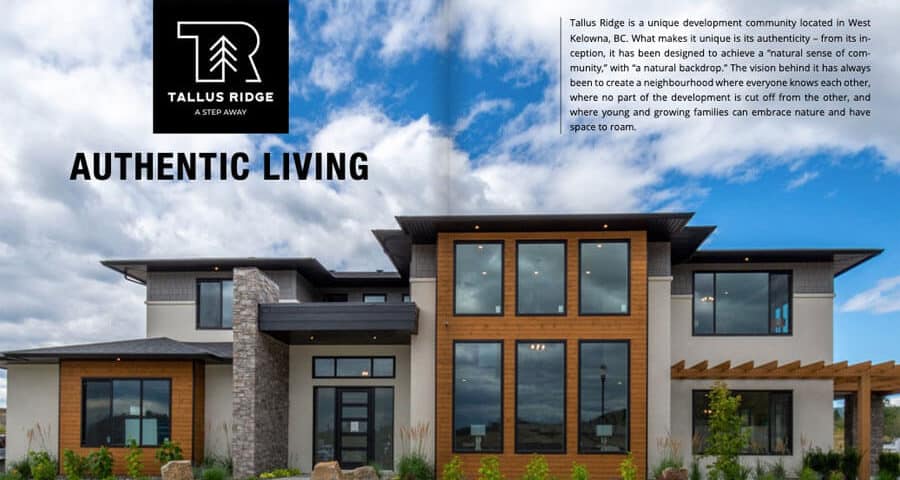 Tallus Ridge Featured in Construction Source Canada Magazine